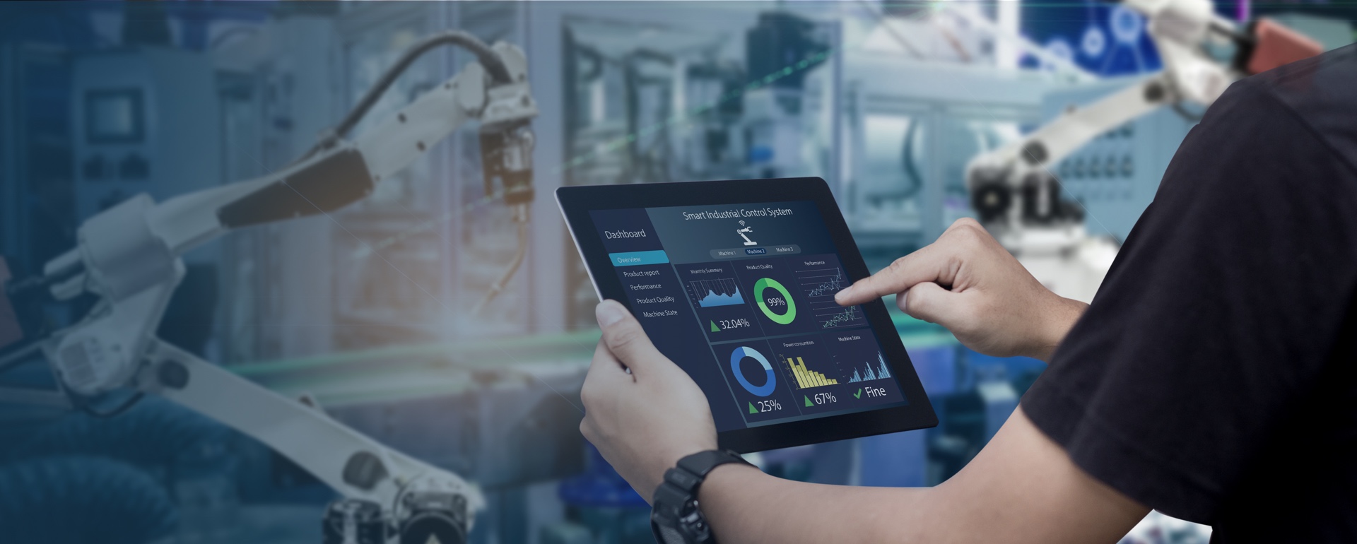 10" HMI, 15.6" HMI, PLC, IoT gateway, SCADA – Flexematic Technologic